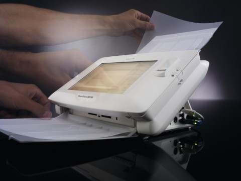 Canon: Netzwerk-Dokumentenscanner mit großen Touchscreens - Golem.de