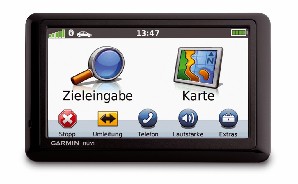 Garmin nüvi 1490T: Navigationsgerät hilft Kraftstoff sparen - Golem.de