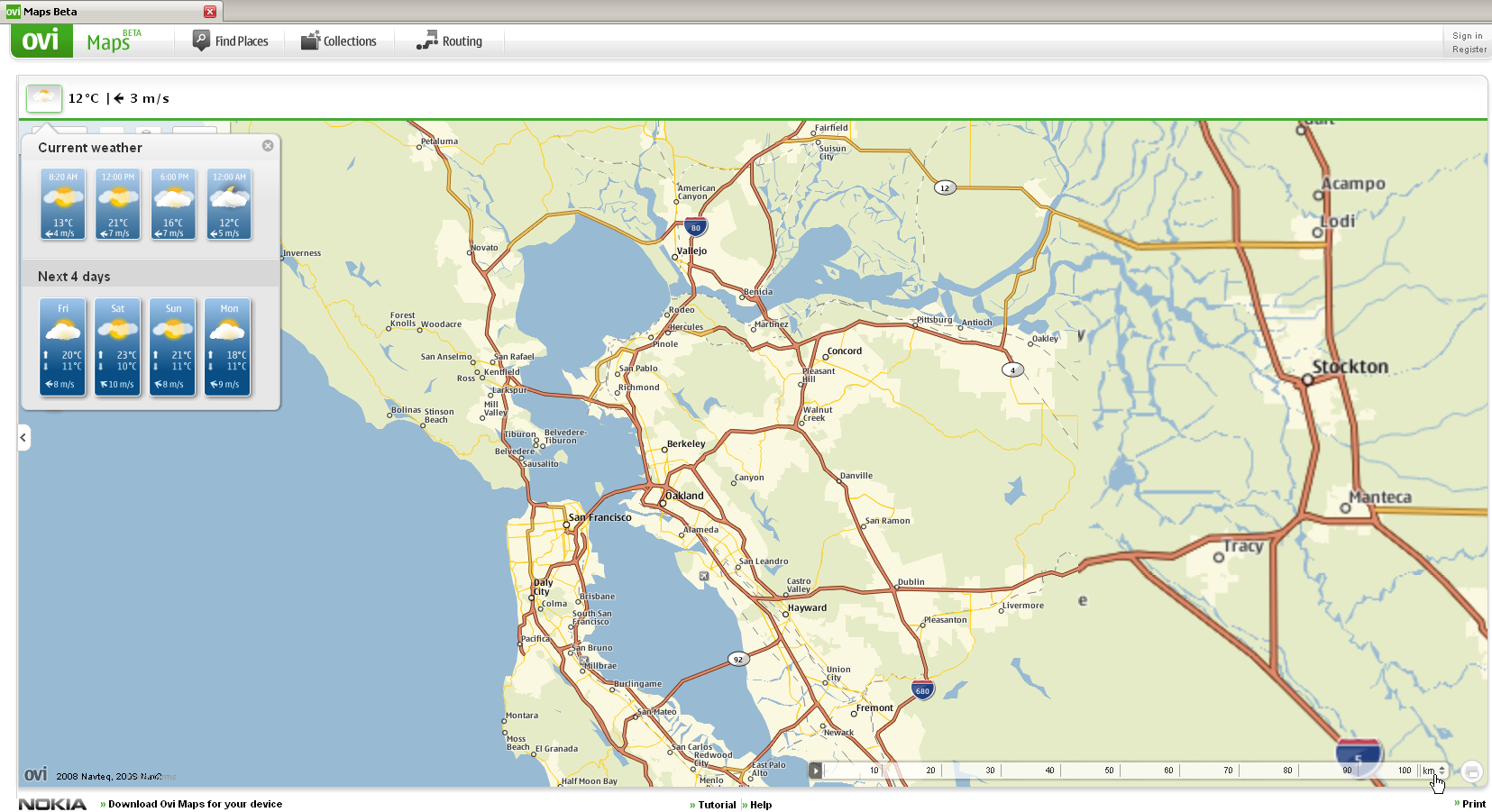 Ovi Maps von Nokia für die eigene Webseite - Golem.de