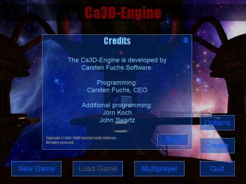 3D-Engine Cafu alias Ca3D ist jetzt Open Source - Golem.de