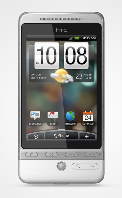 HTC Hero: Android-Smartphone mit Sense-Bedienung - Golem.de