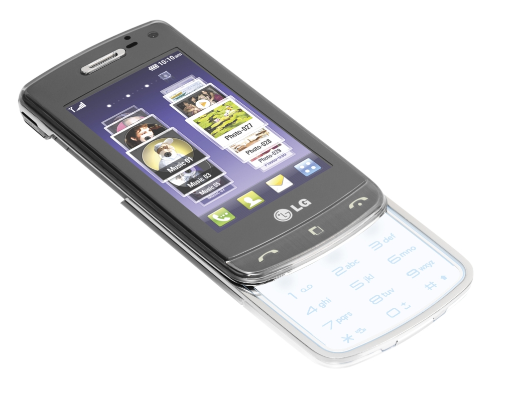 LG GD900 Crystal: Handy mit transparenter Touch-Tastatur - Golem.de
