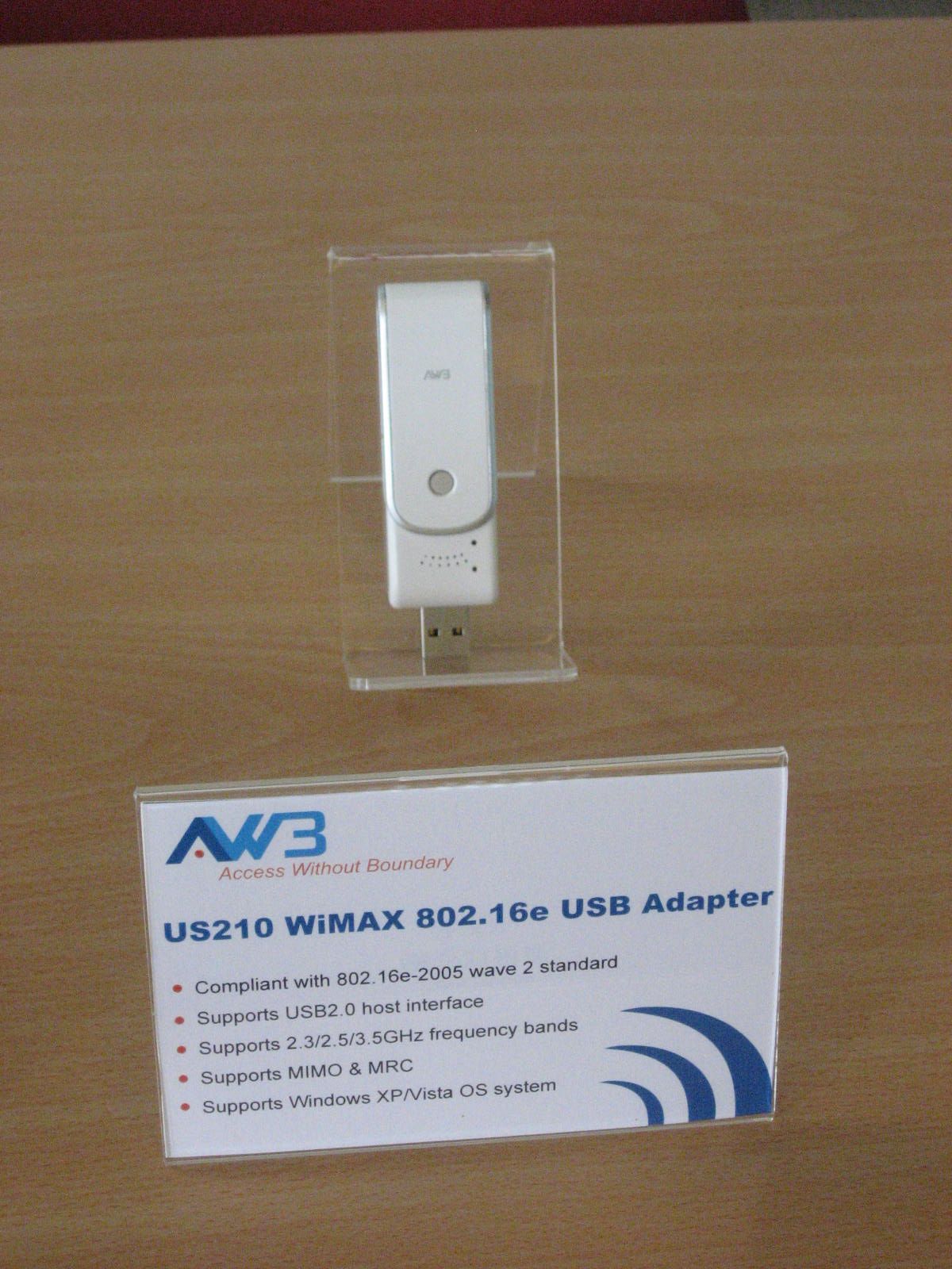 Accton zeigt WiMAX-USB-Stick für Notebooks - Golem.de