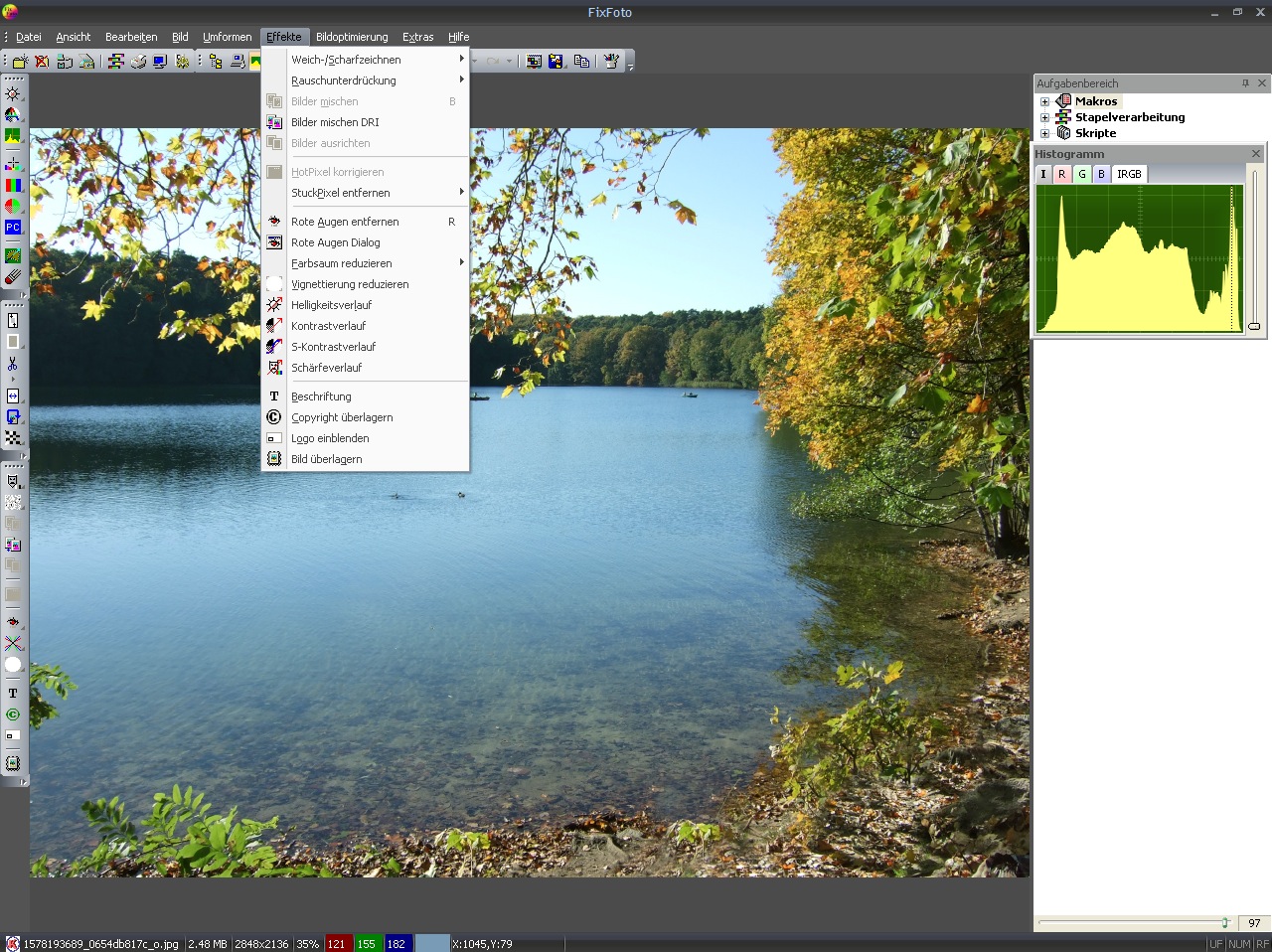 Fotobearbeitung FixFoto mit verbessertem Rohdatenmodul - Golem.de