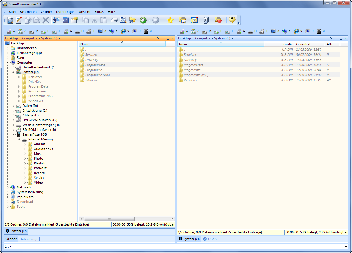 Speedcommander 13: Öffentliche Beta ist da - Golem.de