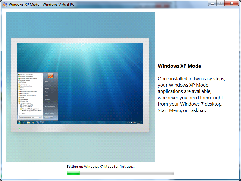 Windows-XP-Modus für Windows 7 ist fertig - Golem.de