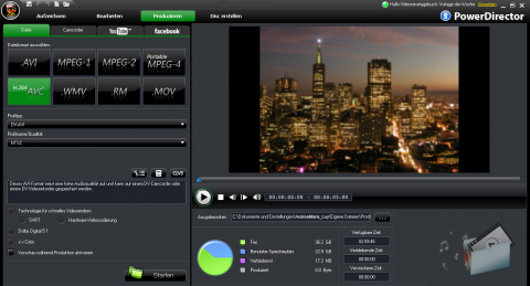 PowerDirector 8 - mit Upscaling für SD-Videos - Golem.de