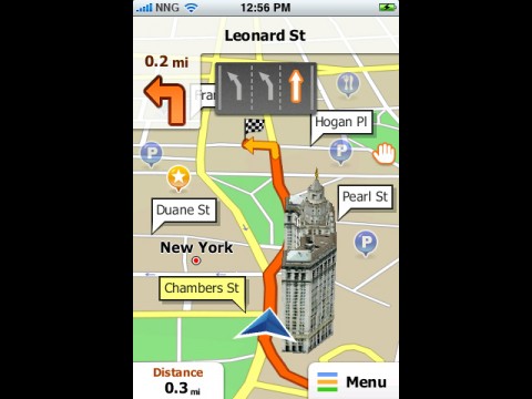 iGo My way: Navigationssoftware für das iPhone - Golem.de