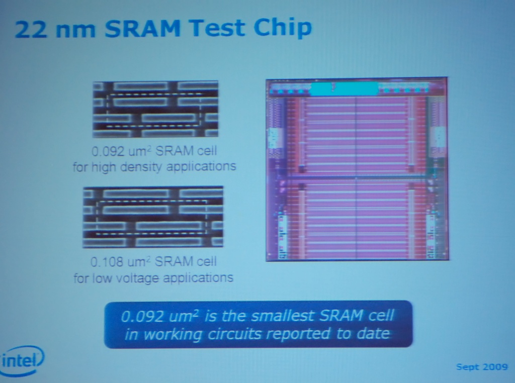 Intel packt 3 Milliarden 22-nm-Transistoren in ein SRAM - Golem.de