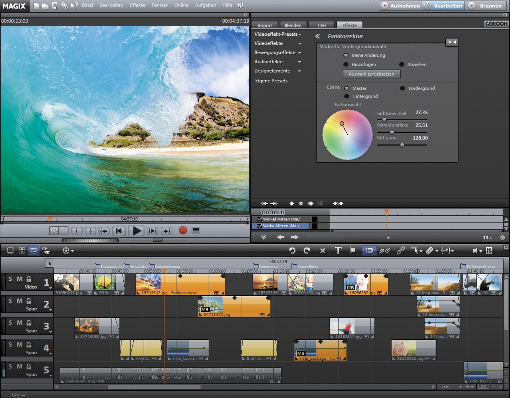 Neue Version von Magix Video Deluxe 16 vorgestellt - Golem.de