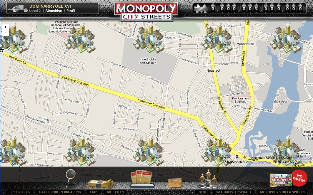 Spieletest: Monopoly City Streets - online zum Millionär - Golem.de