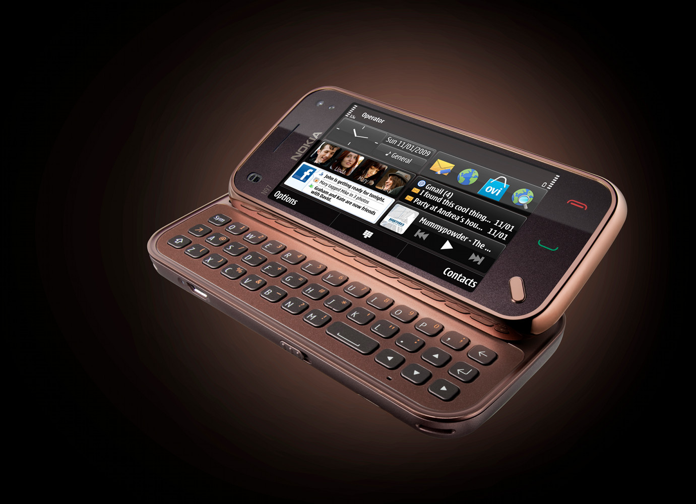 Nokia zeigt das Touchscreen-Smartphone N97 Mini - Golem.de