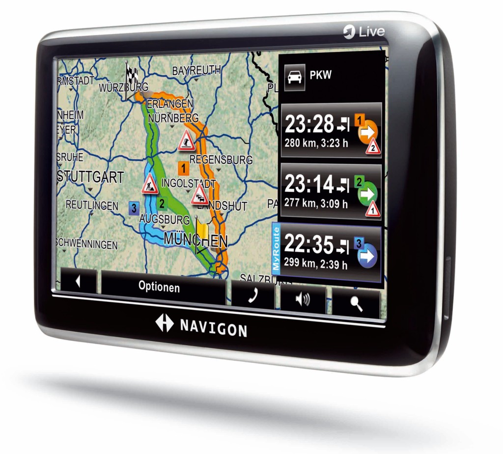 Navigon zeigt Navigationsgeräte mit mobilem Internetzugriff - Golem.de
