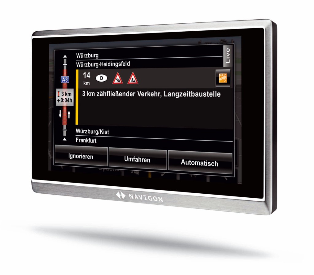 Navigon zeigt Navigationsgeräte mit mobilem Internetzugriff - Golem.de