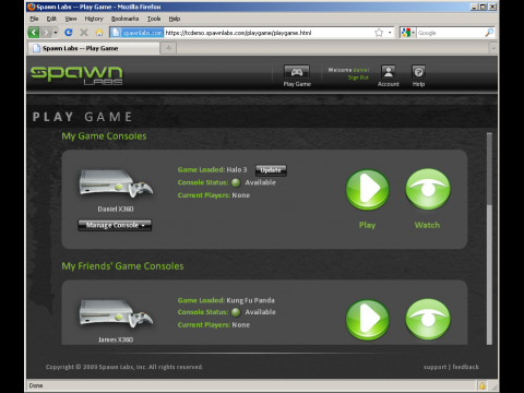 Spawn Labs - überall Zugriff auf die eigene Spielekonsole - Golem.de