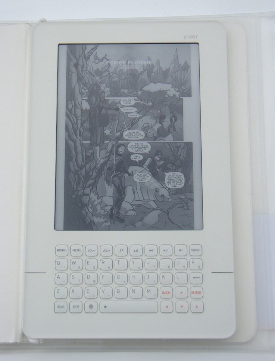 Story: iRiver bringt E-Book-Reader mit Tastatur - Golem.de