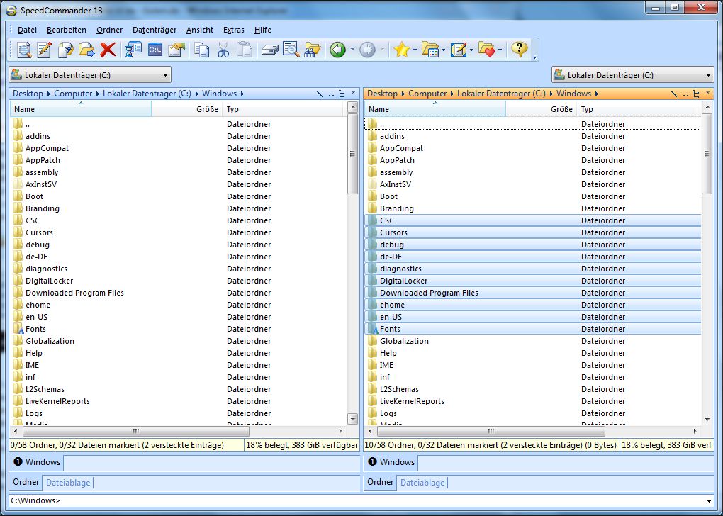 Speedcommander 13.20: Neue Funktionen bringen mehr Komfort bei der ...