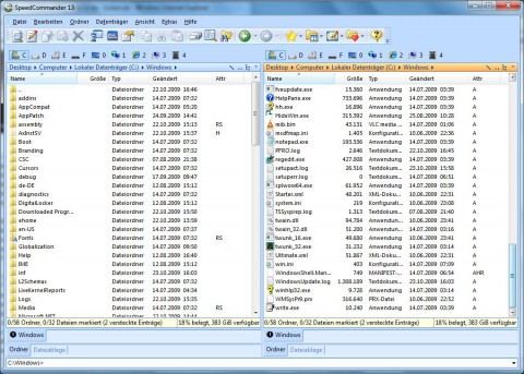 Speedcommander 13.20: Neue Funktionen bringen mehr Komfort bei der ...