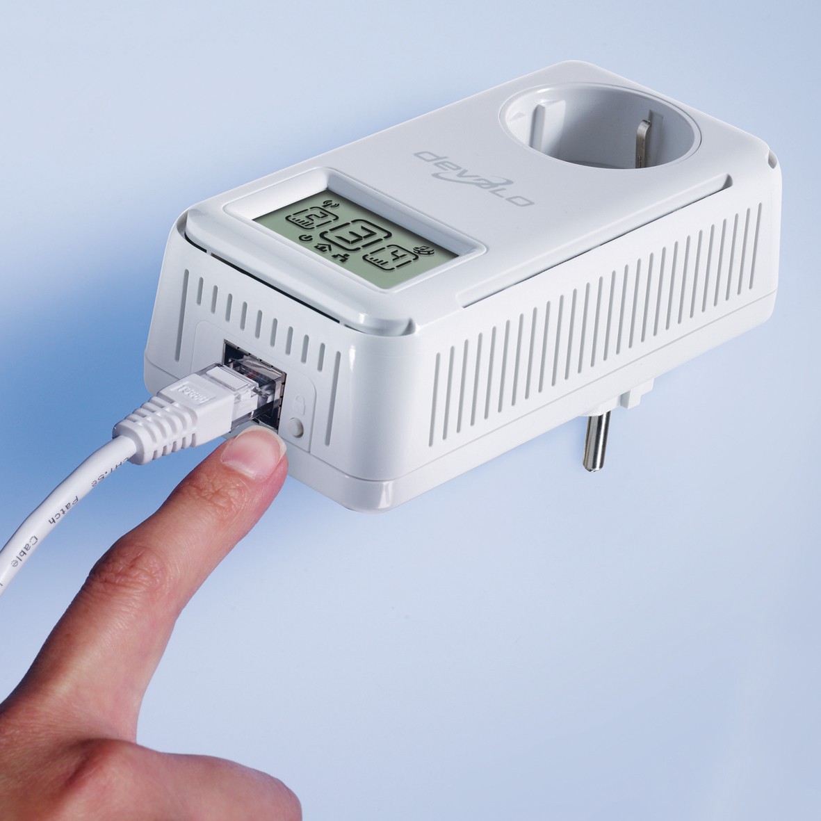 Devolo dLAN 200 AVsmart+ - Powerline-Adapter mit Display - Golem.de