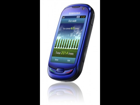 Samsung Blue Earth S7550: Touchscreenhandy mit Solarmodul - Golem.de