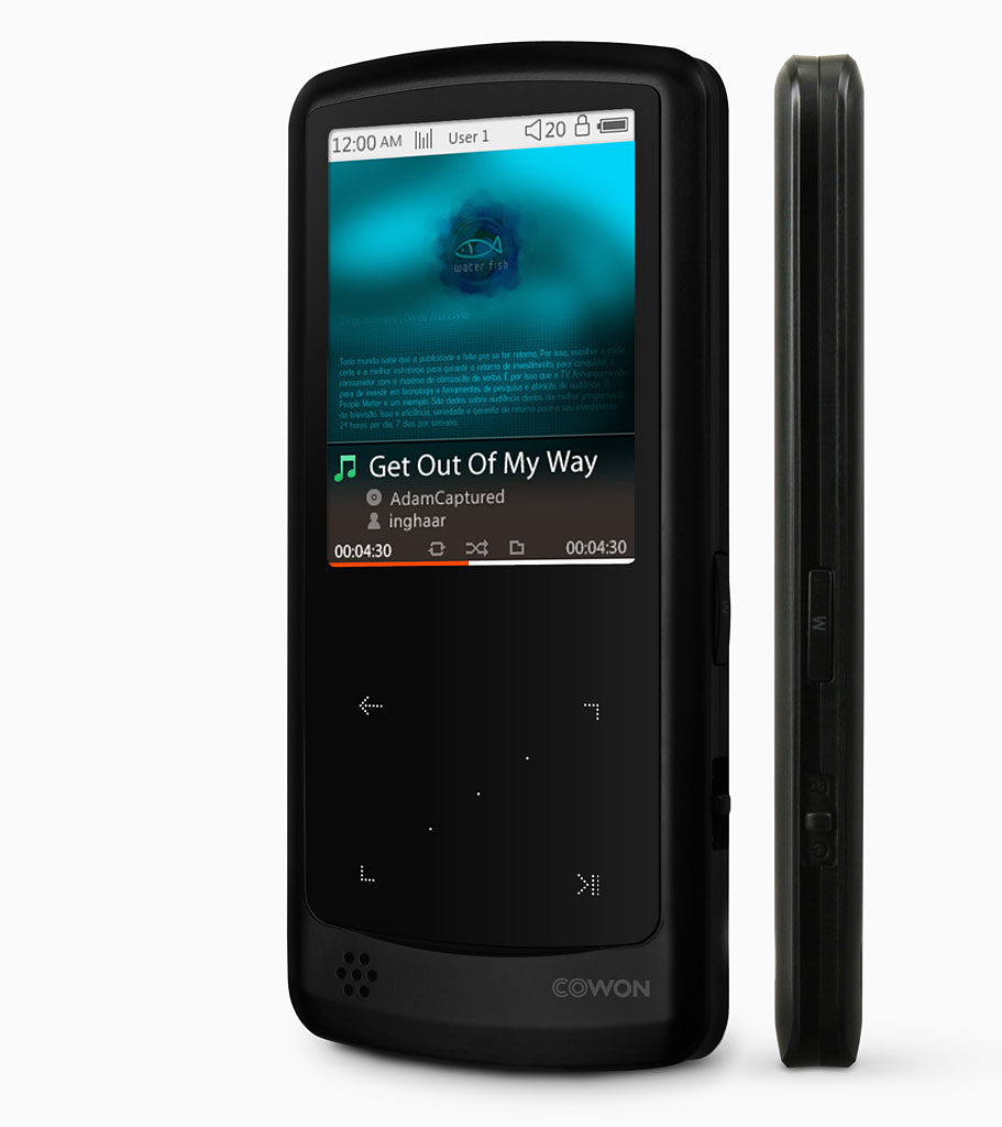 Cowon iAudio 9 - mobiler Multimediaplayer auch für FLAC - Golem.de