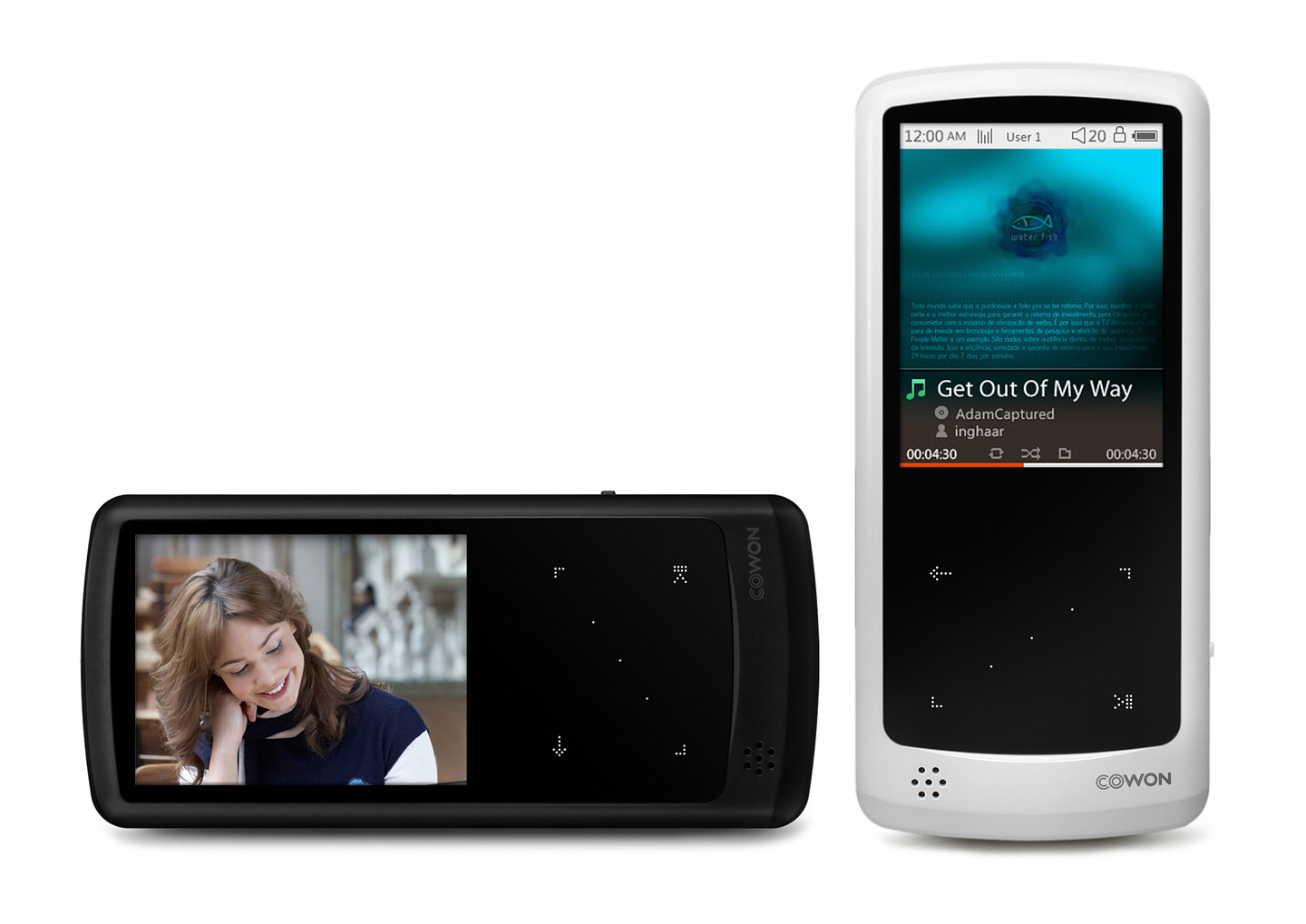 Cowon iAudio 9 - mobiler Multimediaplayer auch für FLAC - Golem.de