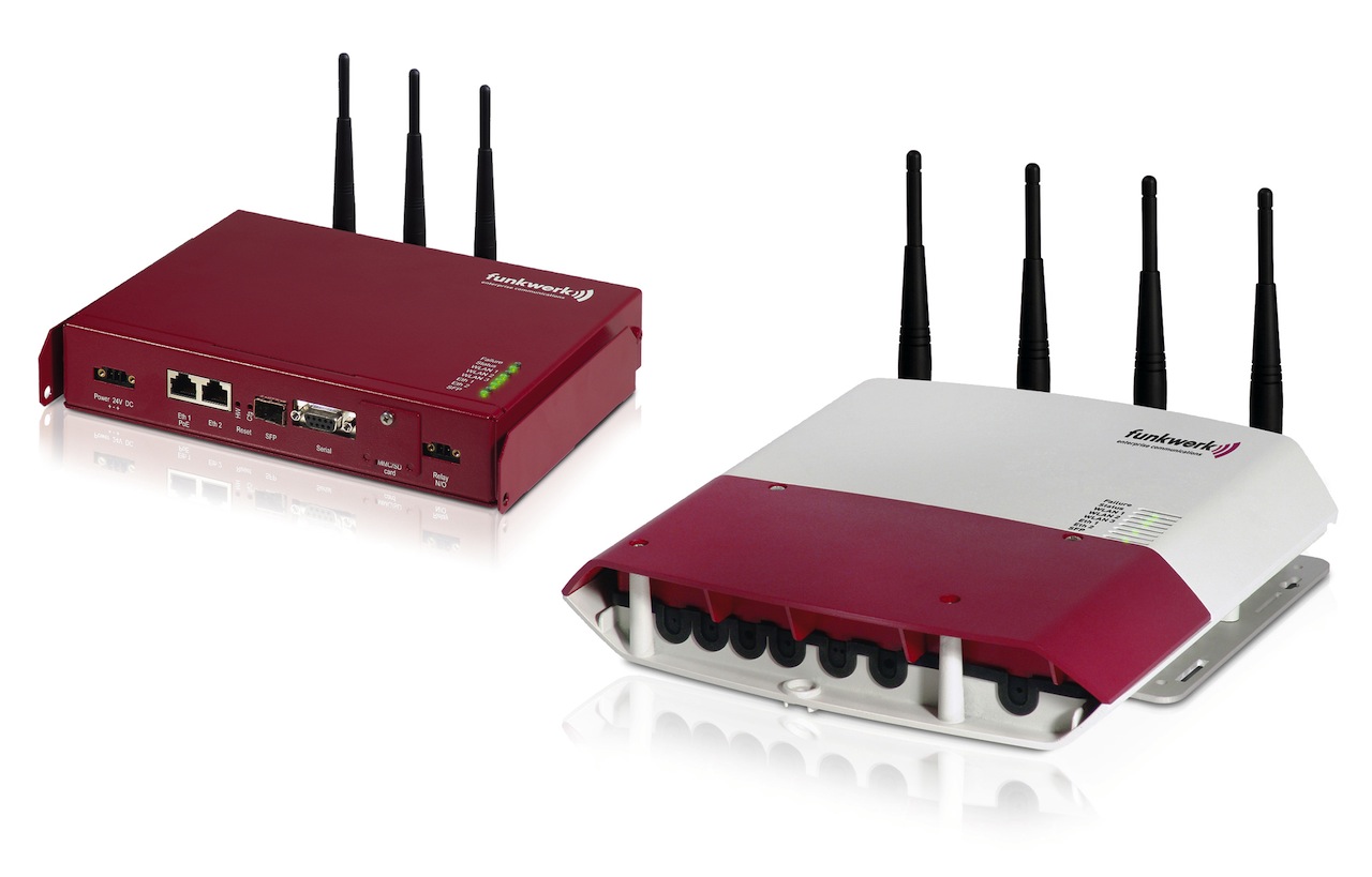 Funkwerk: Robuste WLAN-Access-Points für drinnen und draußen - Golem.de