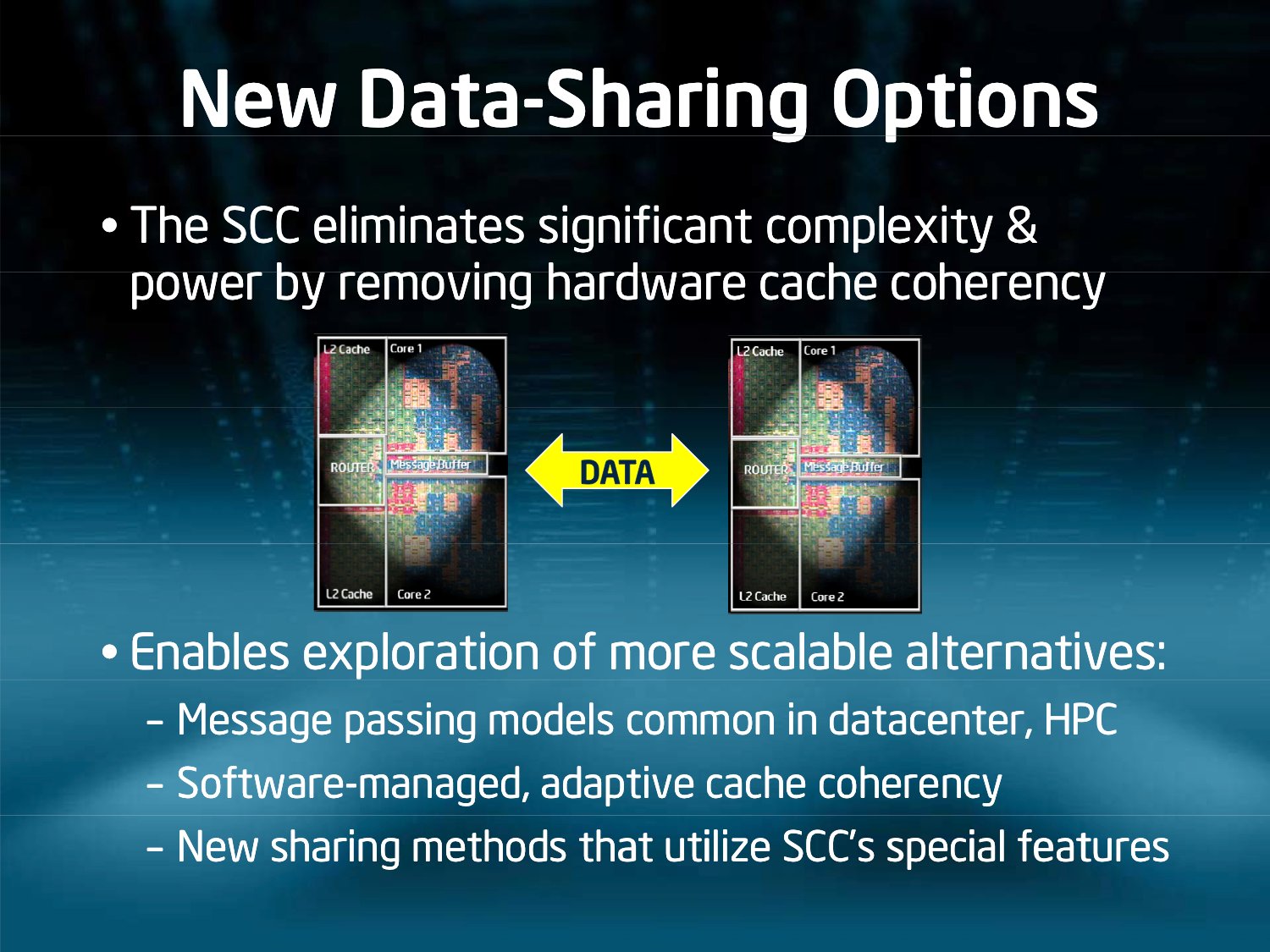 Intel zeigt x86-Prozessor mit 48 Kernen unter Linux - Golem.de