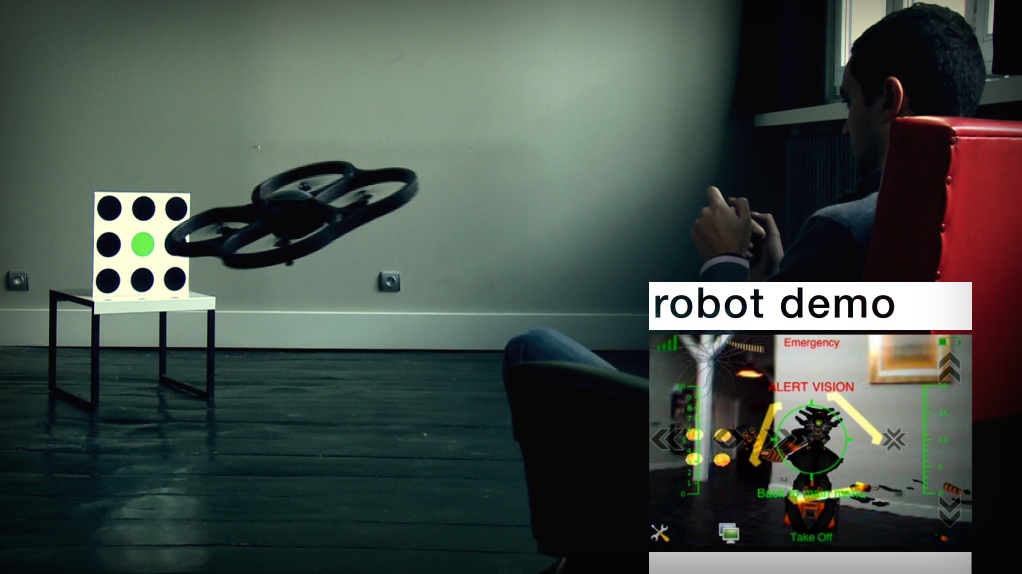 AR.Drone - Quadcopter streamt Livebild aufs iPhone - Golem.de