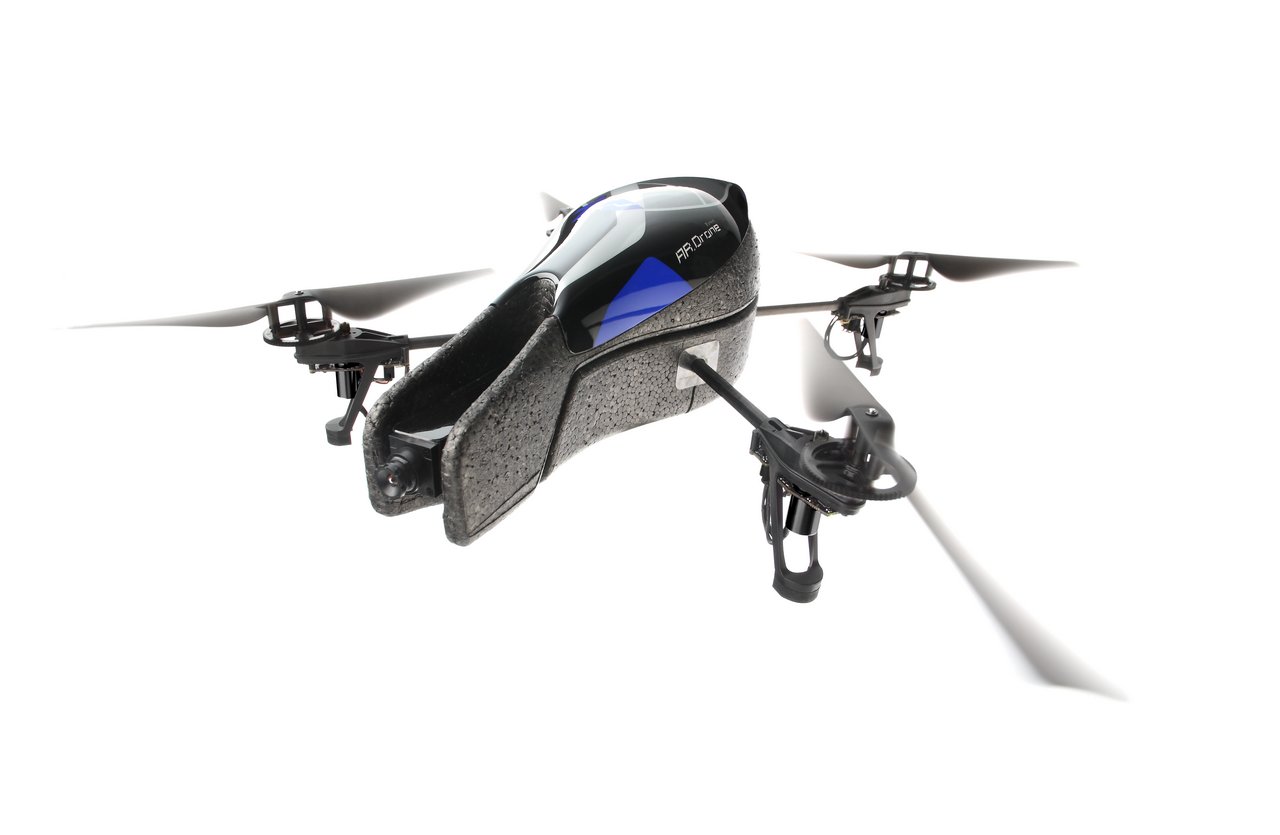AR.Drone - Quadcopter streamt Livebild aufs iPhone - Golem.de