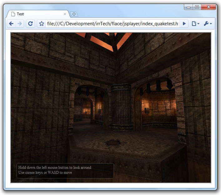 Copperlicht - 3D-Engine rendert Quake 3 im Browser - Golem.de