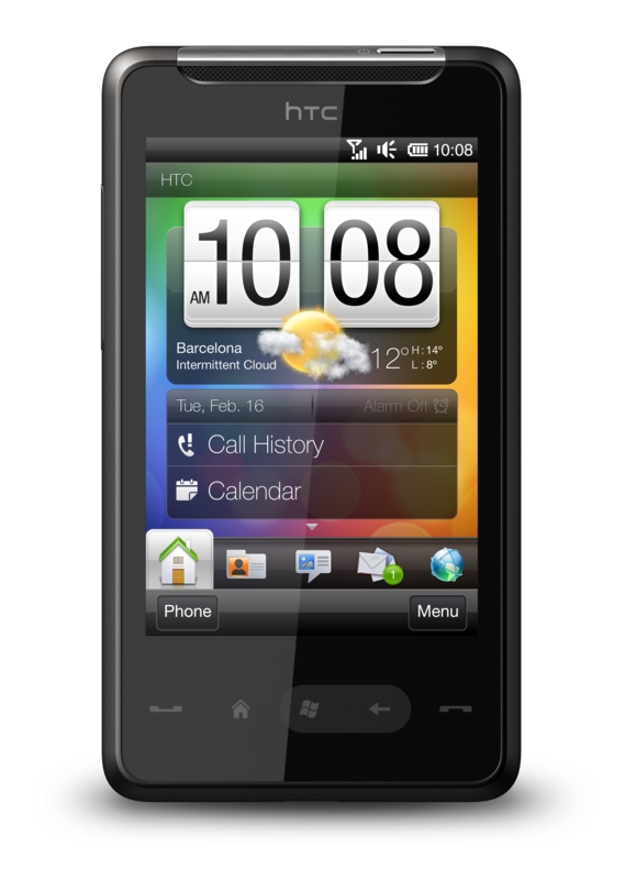 HTC HD Mini: Geschrumpfter HD2 mit Windows Mobile 6.5 - Golem.de