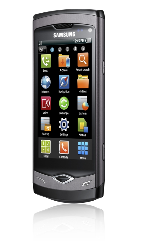 Samsung Wave: Bada-Smartphone mit WLAN-n und Bluetooth 3.0 - Golem.de