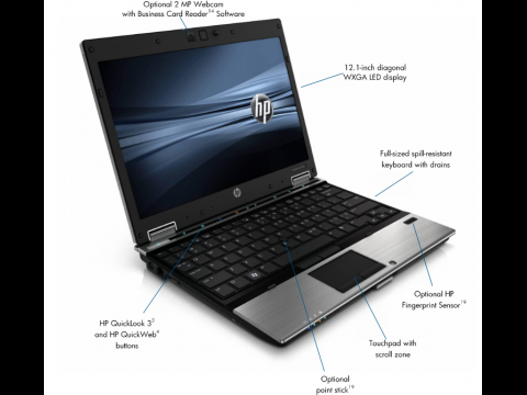 HP bringt neues 12-Zoll-Elitebook 2540p und Tablet-PC 2740p - Golem.de