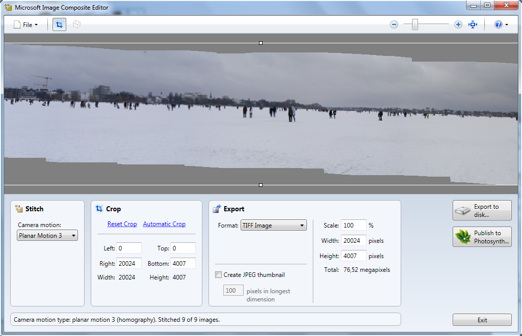 Kostenlose Panoramasoftware von Microsoft - Golem.de