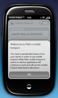 WLAN-Hotspot-Software für Palm Pre angekündigt - Golem.de