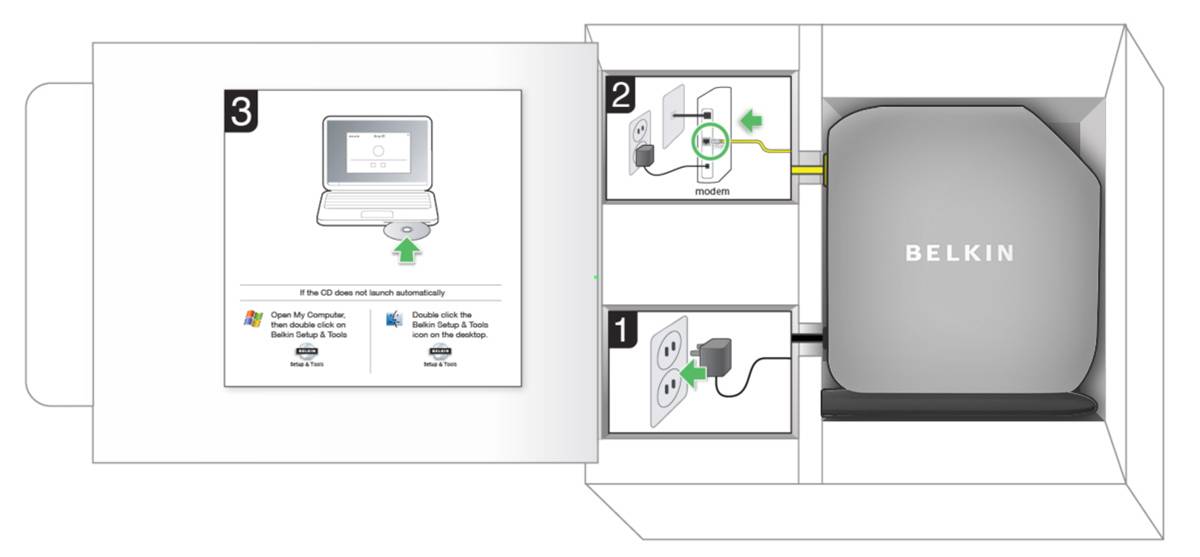 Belkin-Router werden vorverkabelt und vorverschlüsselt - Golem.de