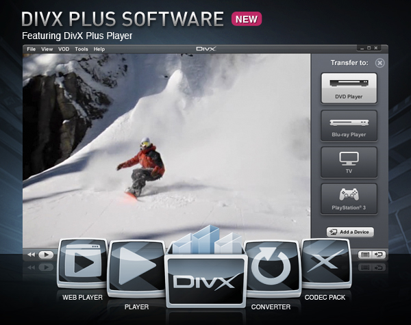 DivX Plus - Player nun mit integriertem Konverter - Golem.de
