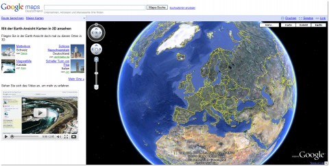Google Maps wird dreidimensional - Golem.de