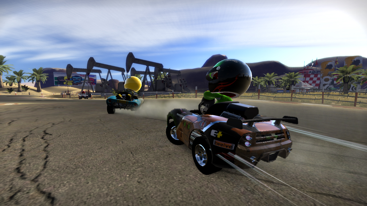 Spieletest: Modnation Racers - Mario Kart zum Selbstbasteln - Golem.de