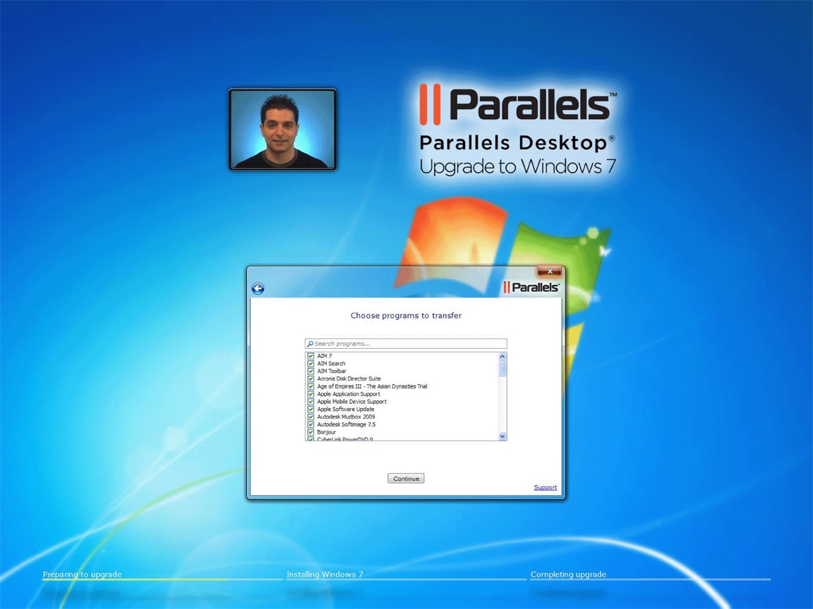 Parallels Desktop Upgrade to Windows 7: Unkomplizierter Wechsel von XP ...