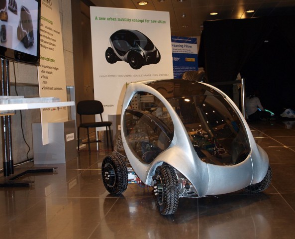 Hiriko: Prototyp des MIT-Elektrofaltautos vorgestellt - Golem.de