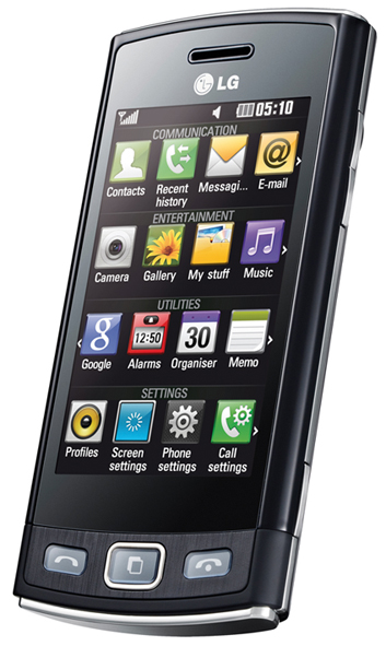 LG GM360 Viewty Snap: Touchscreen-Handy mit 5-Megapixel-Kamera - Golem.de