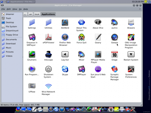 Dreamlinux: Linux-Distribution mit Mac-OS-X-Dock aus Brasilien - Golem.de