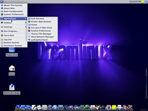 Dreamlinux: Linux-Distribution mit Mac-OS-X-Dock aus Brasilien - Golem.de
