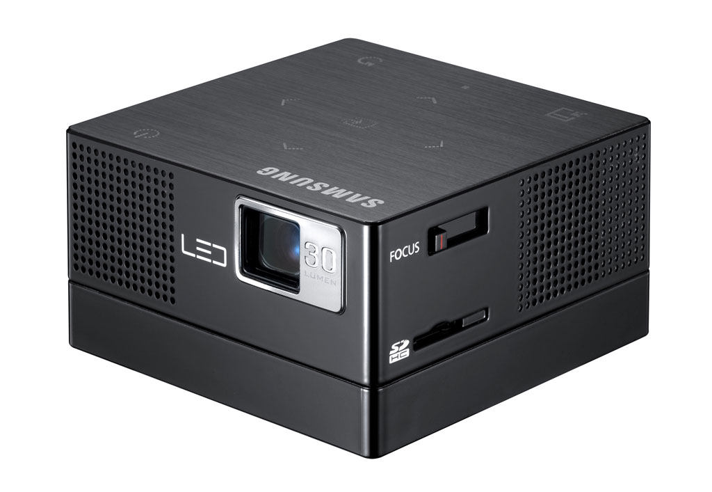 Samsung: Leuchtstarker Pico-Beamer SP-H03 - Golem.de