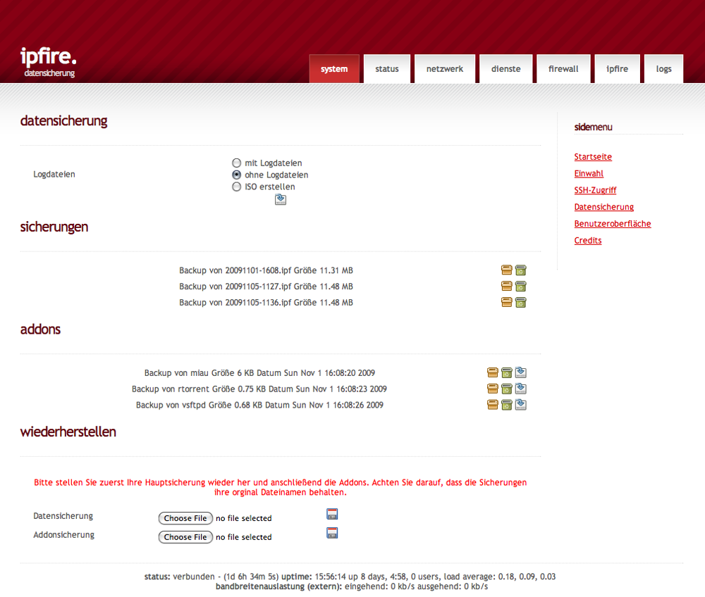 IPFire 2.7: Linux-Firewall mit Strongswan und Kernel 2.6.32.15 - Golem.de