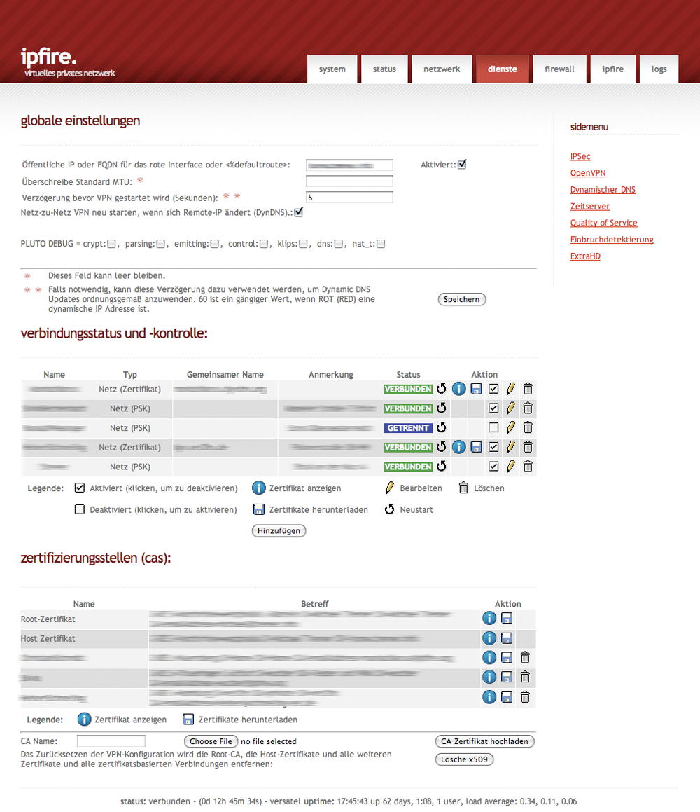 IPFire 2.7: Linux-Firewall mit Strongswan und Kernel 2.6.32.15 - Golem.de