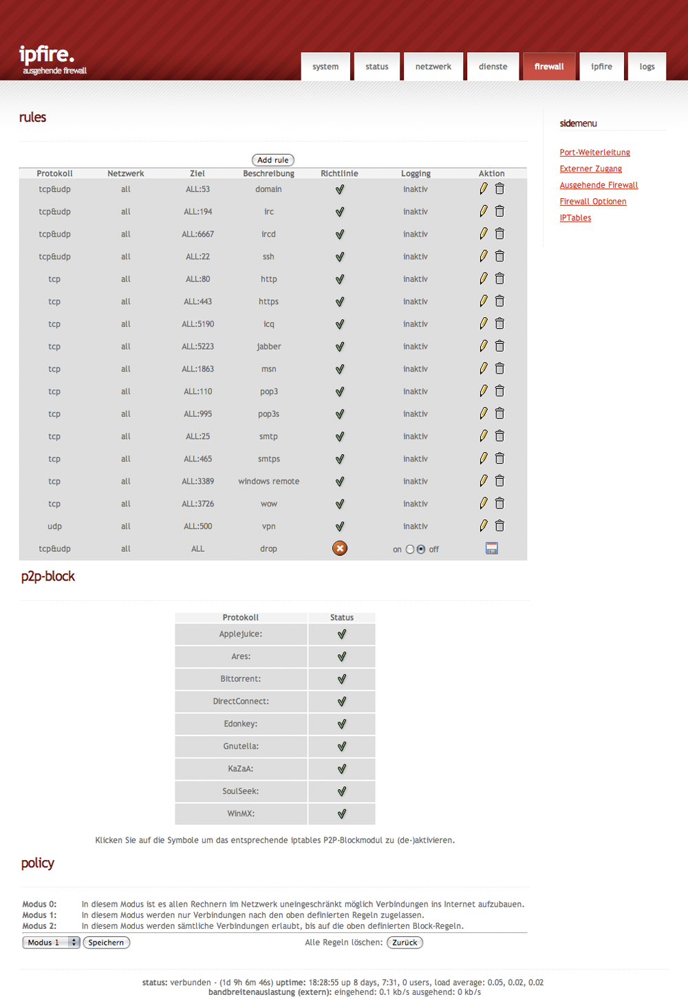 IPFire 2.7: Linux-Firewall mit Strongswan und Kernel 2.6.32.15 - Golem.de