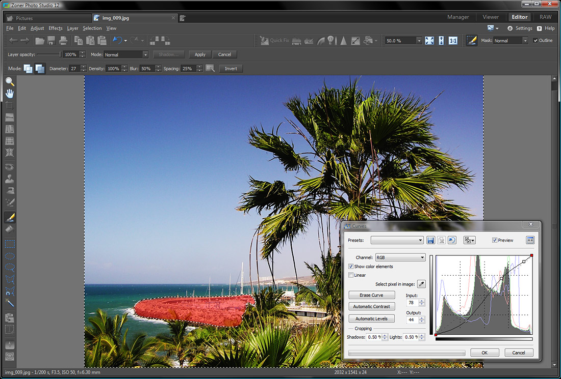 Bildbearbeitung: Zoner Photo Studio Pro mit 30-Bit-Farbunterstützung ...